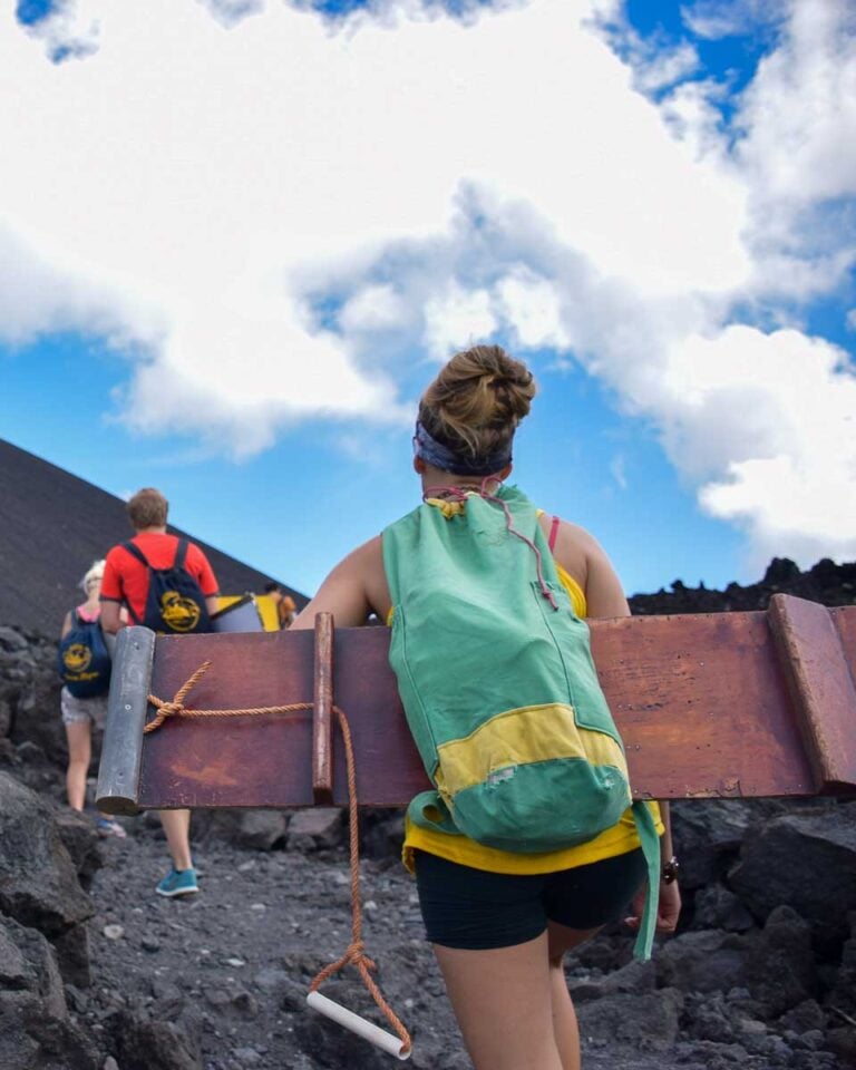 11 Things to Know Before Volcano Boarding in Leon, Nicaragua ...