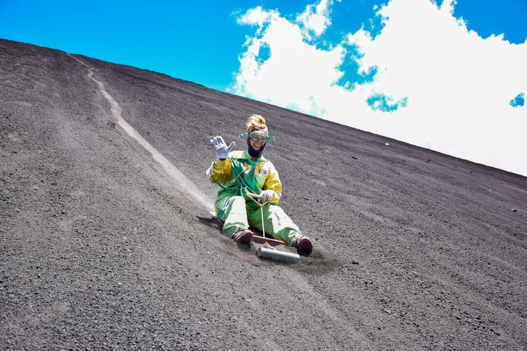 11 Things to Know Before Volcano Boarding in Leon, Nicaragua ...
