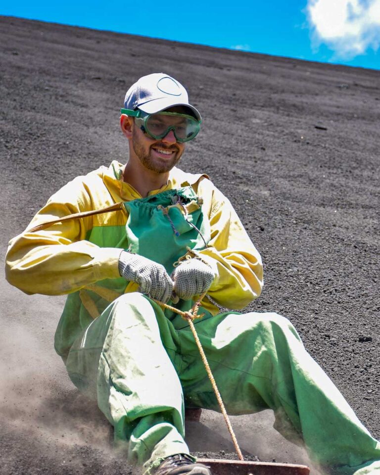 11 Things to Know Before Volcano Boarding in Leon, Nicaragua ...